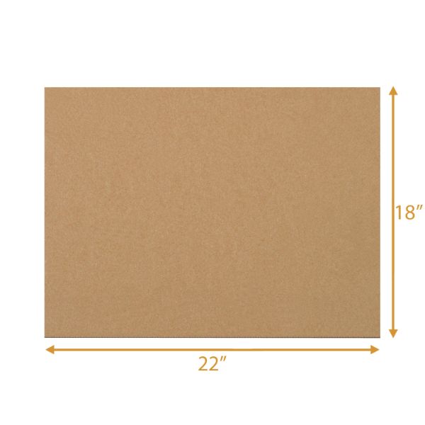 Cardboard Sheet - Single Wall (3 Ply) - 22Lx18W"