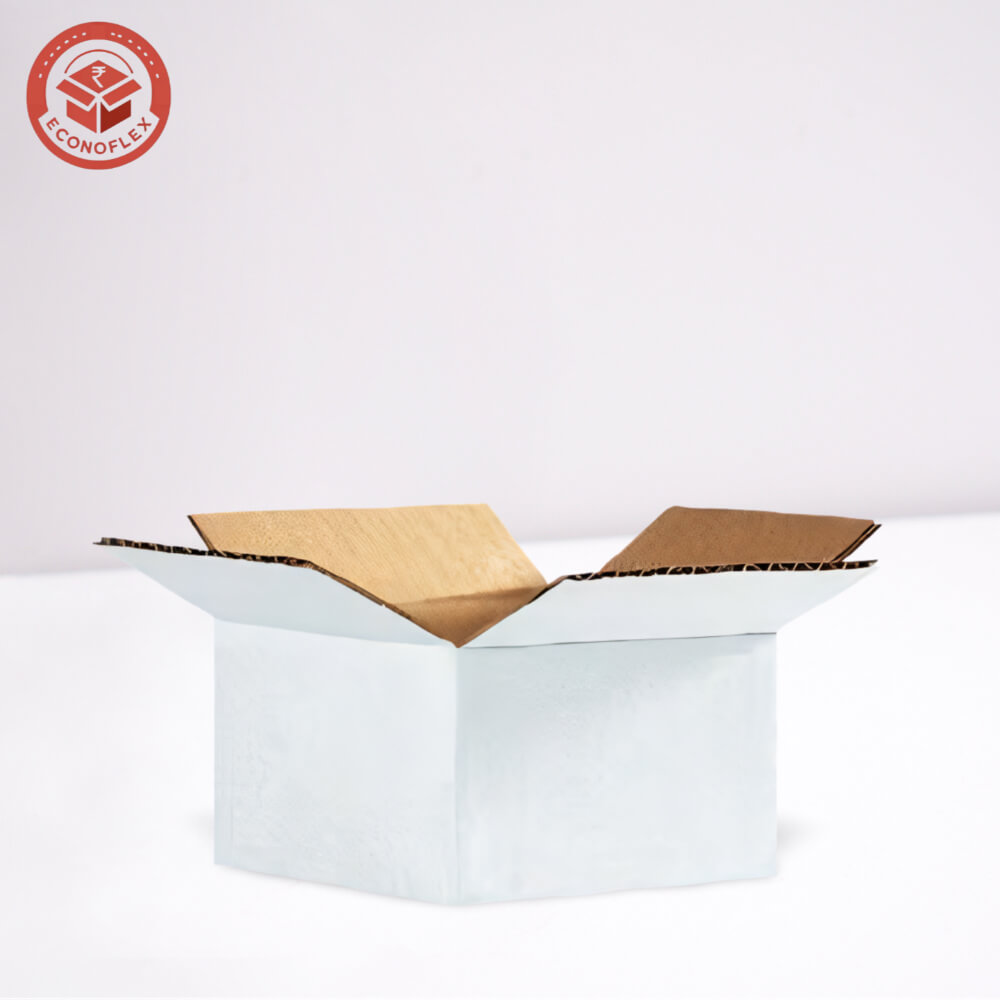 White Carton Boxes 3 Ply - 12X12X4.75 | Upack