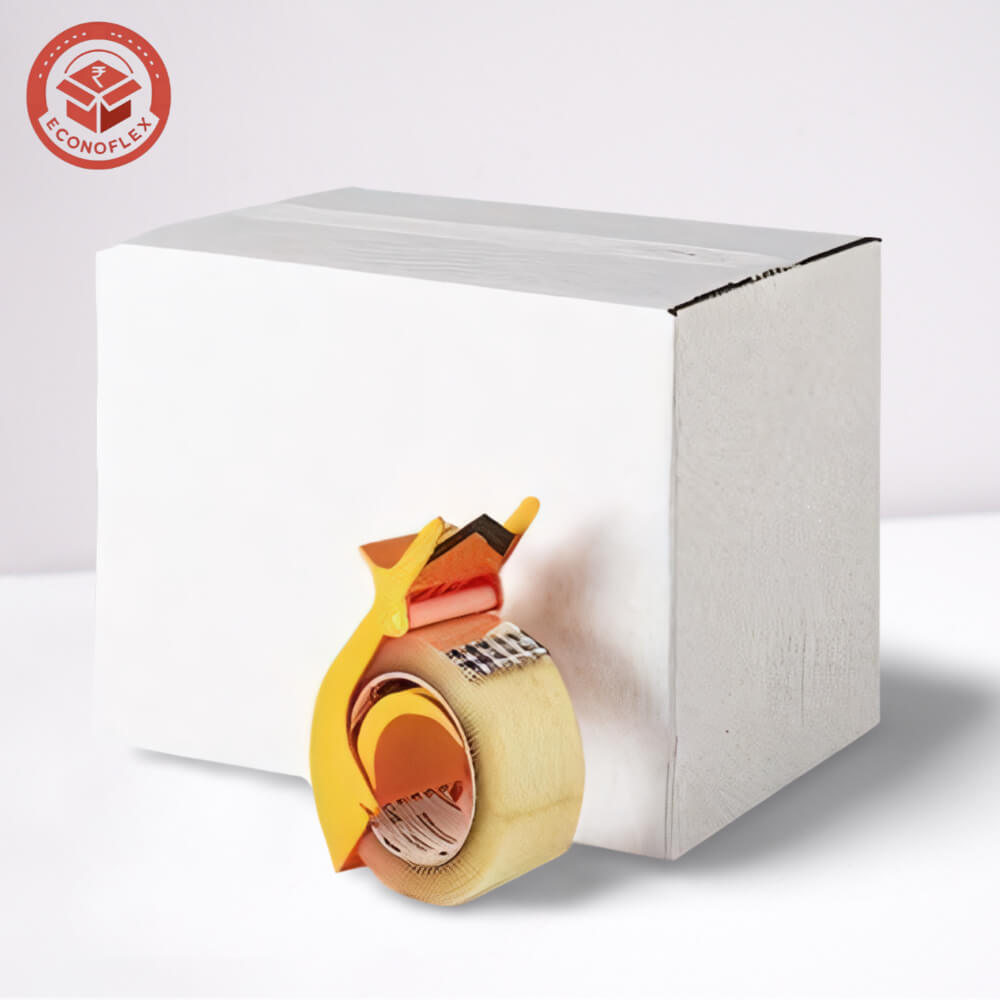 White Carton Boxes 3 Ply - 8X6X8 | Upack