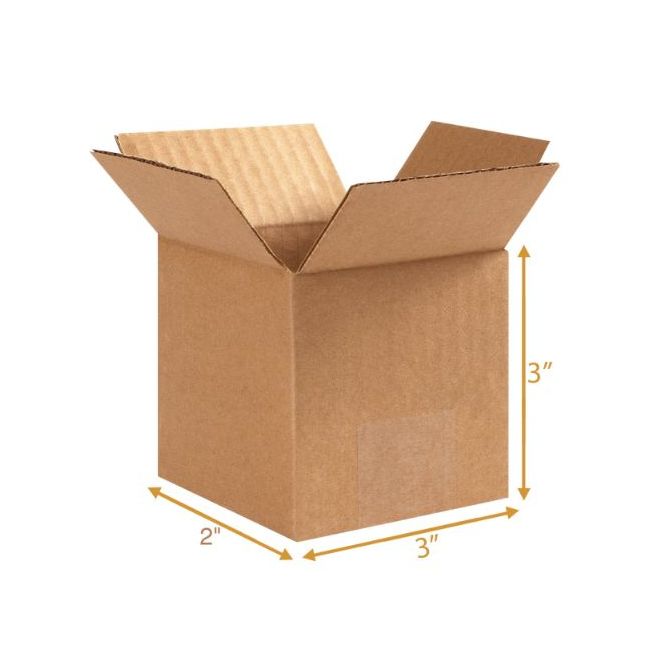 Packing Boxes 3 Ply - 3x2x3 | Carton Box, Packaging Boxes