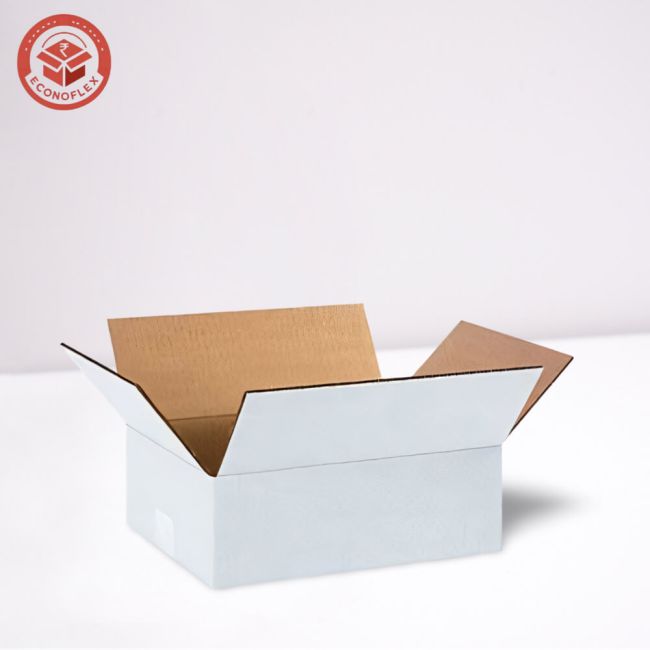 White Carton Boxes 3 Ply - 8.5X6.5X4.5 | Upack
