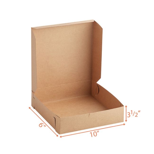 10x6x3.5 Donut & Cake Box | Cake Boxes Wholesale Near Me