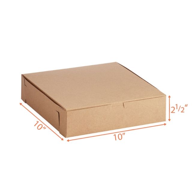 10x10x2.5 Pie & Cake Box | Cake Packaging