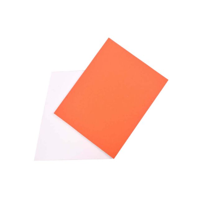 38x18 Orange Cardboard Sheet | Orange Cardboard Sheets