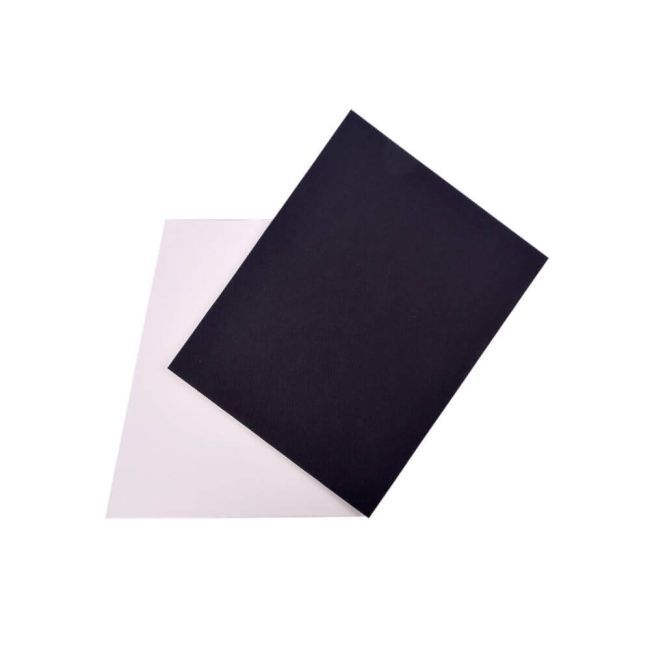 30X15 Textured Black Cardboard Sheet
