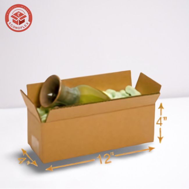 Carton Boxes 3 Ply - 12x4x4 | Upack Boxes