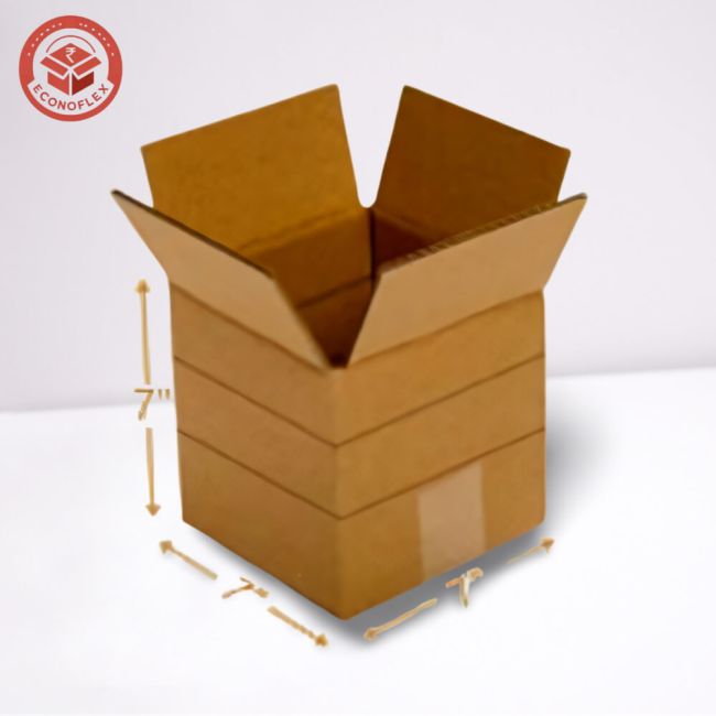 Carton Boxes 3 Ply - 7x7x7 | Upack Boxes