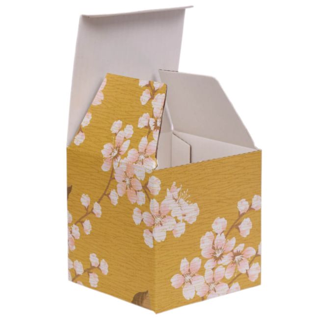 Golden Glimmer Reverse Tuck Box - 3x1x3 | Product Boxes, Eflute Boxes