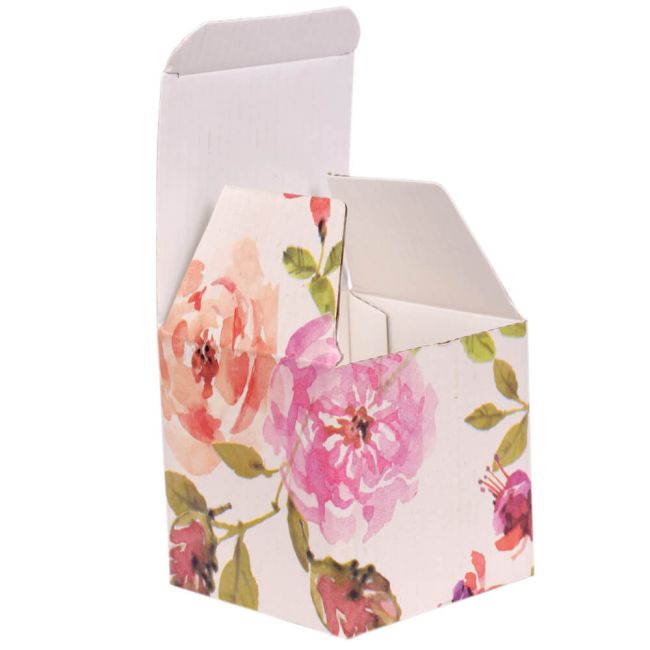 Blossom Array Reverse Tuck Box - 2x2x3 | Product Boxes, Gift Boxes