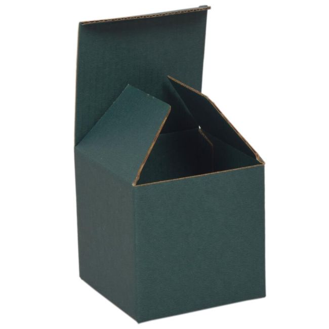 Buy Best Quality Emerald Green 5 x 5 x 5 Product Boxes in India - U-Pack®