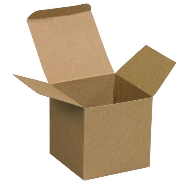 Kraft Reverse Tuck Box -3x3x3 | Product Boxes, Gift Boxes