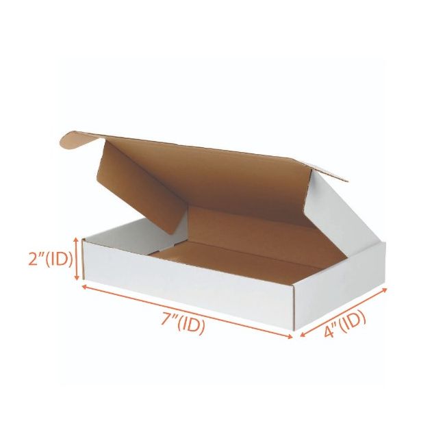 White Pizza Boxes-7x4x2 | Mailing Boxes