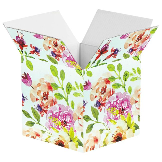 3 Ply Painted Garden Gift Box - 9 x 9 x 12 | UPACK