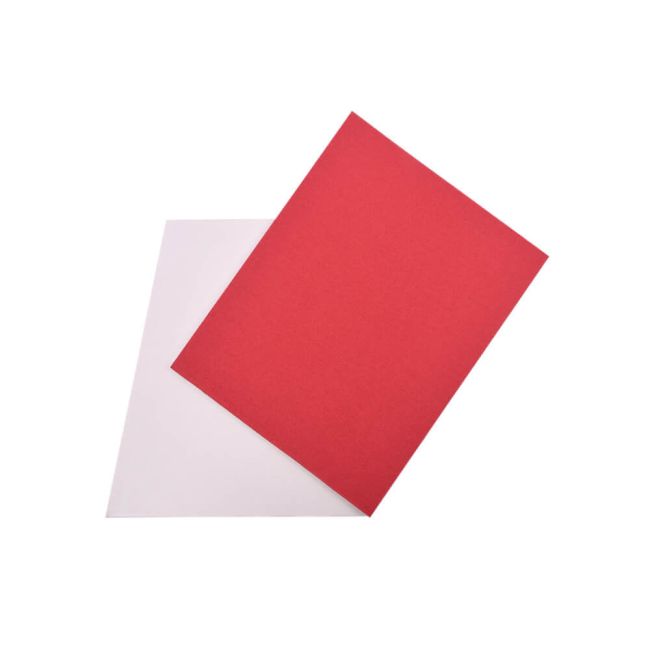 28X15 Textured Red Cardboard Sheet