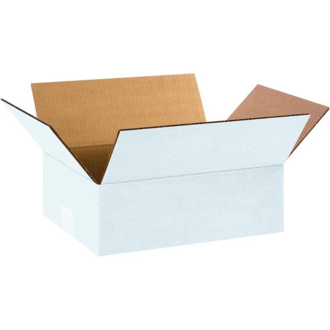 White Packing Boxes 3 Ply - 3X2X3 | White Corrugated Boxes