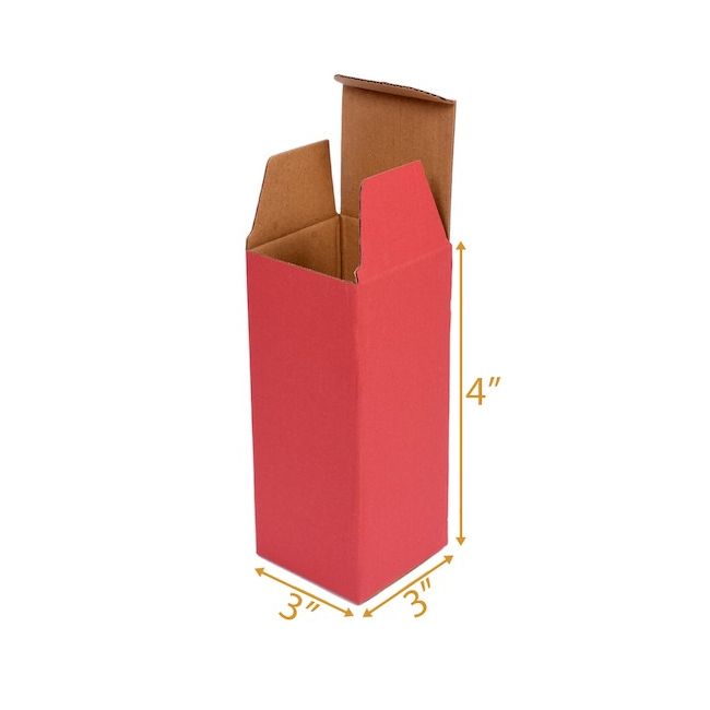 Red Reverse Tuck Box -3x3x4 | Product Boxes, Gift Boxes