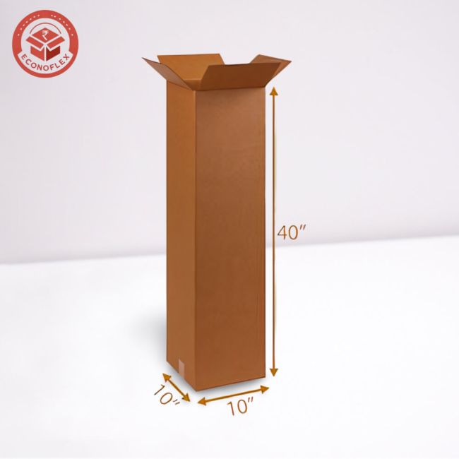 Carton Boxes 3 Ply - 10x10x40 | Upack Boxes
