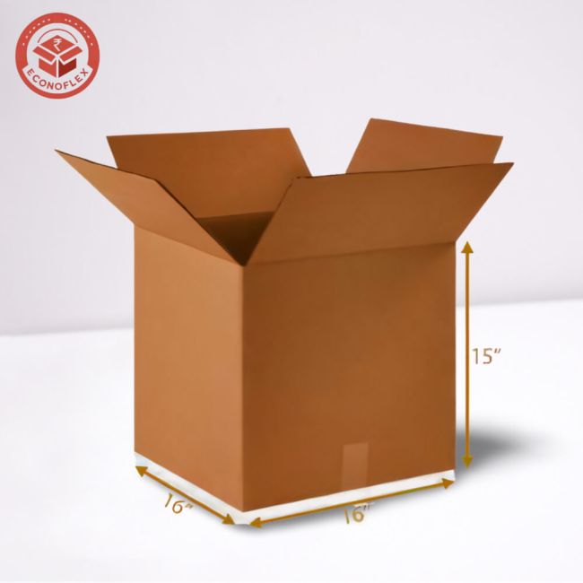 Carton Boxes 3 Ply - 16x16x15 | Upack Boxes
