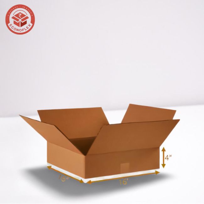 Carton Boxes 3 Ply - 16x16x4 | Upack Boxes