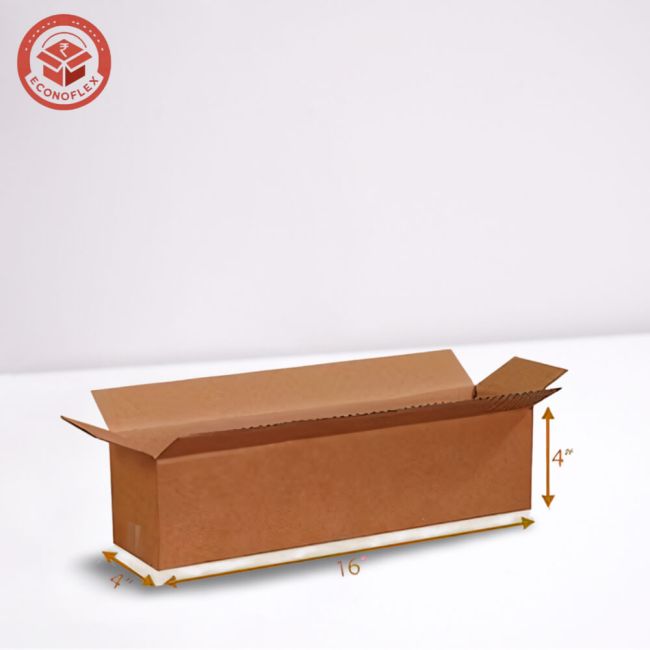 Carton Boxes 3 Ply - 16x4x4 | Upack Boxes