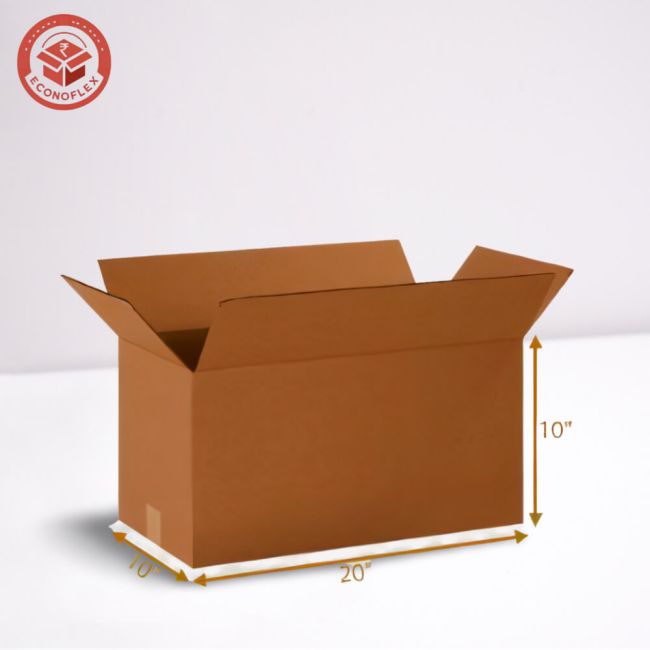 Carton Boxes 3 Ply - 20x10x10 | Upack Boxes