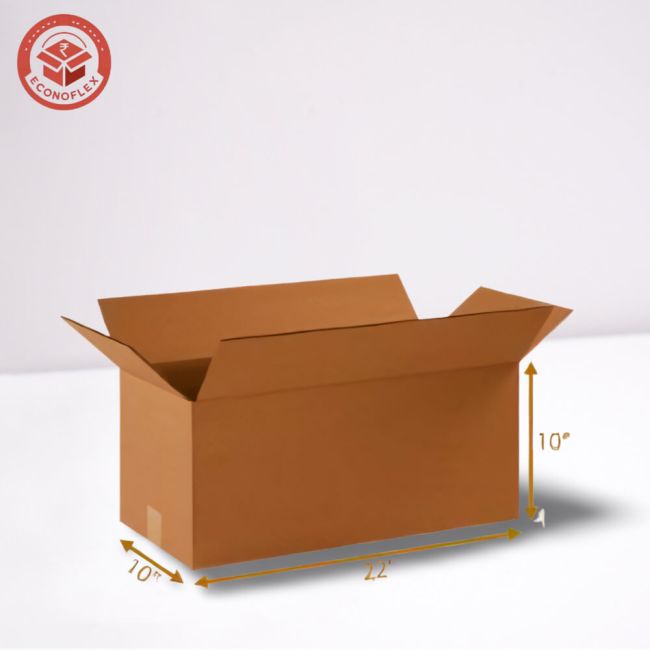 Carton Boxes 3 Ply - 22x10x10 | Upack Boxes