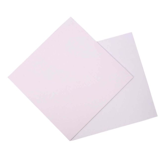 4x4 All White Cardboard Sheet | All White Corrugated Cardboard