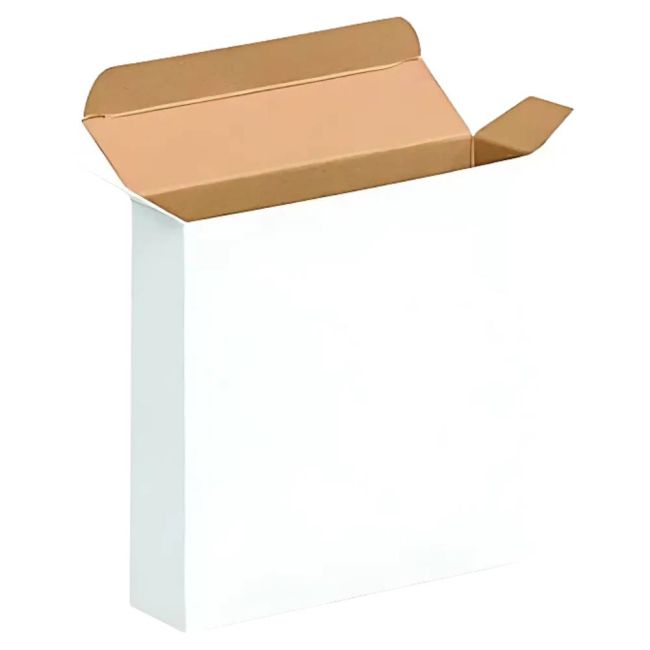 White Reverse Tuck Box -7x1.25x7 | Gift Boxes, Eflute Cartons