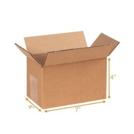 Packing Boxes 3 Ply - 7x4x4 | Carton Box, Packaging Boxes