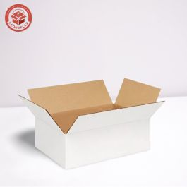 White Carton Boxes 3 Ply - 10X6X3.5 | Upack