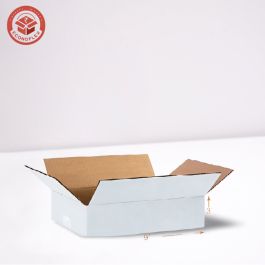 White Carton Boxes 3 Ply - 9X9X3 | Upack