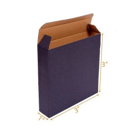 Black Reverse Tuck Box -3x1x3 | Product Boxes, Gift Boxes