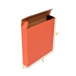 Orange Reverse Tuck Box -3x1x3 | Product Boxes, Eflute Boxes