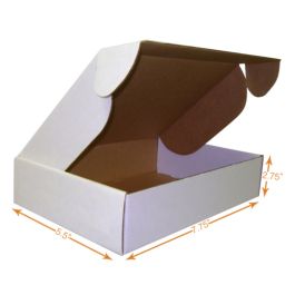 White Mailer Box - 7.75x5.5x2.75 | White Boxes