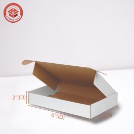 White Carton Boxes-6x2x2 | White Mailer Boxes