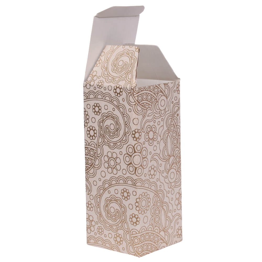 Vintage Lace Reverse Tuck Box - 4x4x6 | Gift Boxes, Eflute Cartons