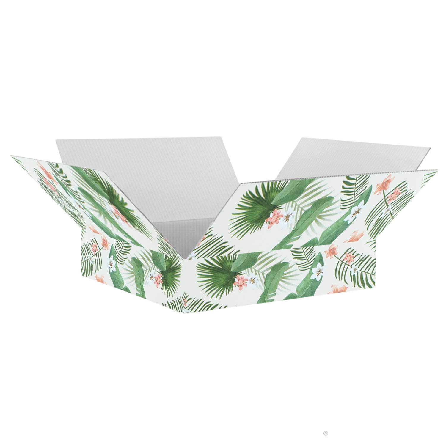 3 Ply Tropic Trends Gift Box - 11 x 6 x 4 | UPACK