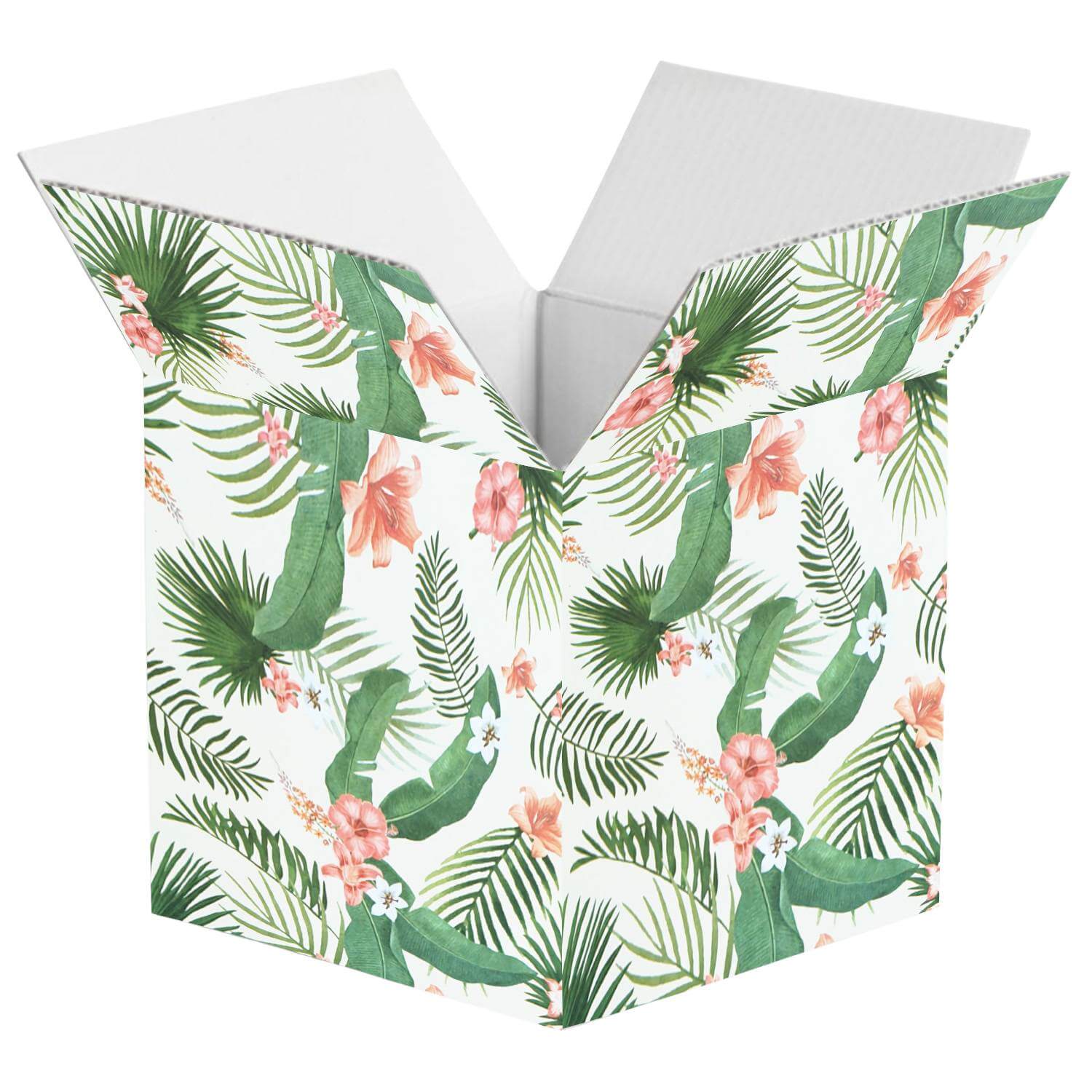 3 Ply Tropic Trends Gift Box - 4 x 4 x 5 | UPACK