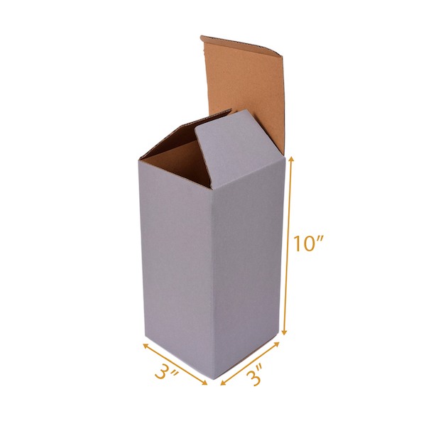 Slate Reverse Tuck Box -3x3x10 | Product Boxes, Gift Boxes