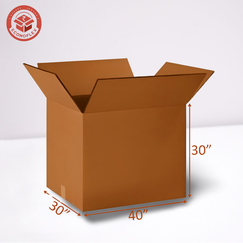 40 x 30 x 30 Inch Corrugated Boxes - 3 Ply | U-Pack