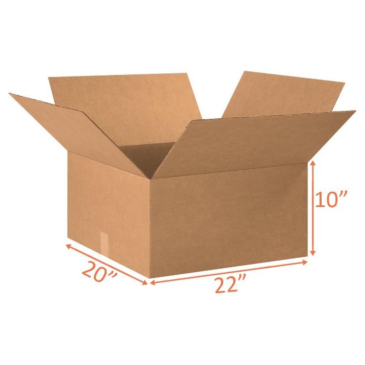 22 x 20 x 10 Inch 5 Ply Packaging Cartons | U-Pack