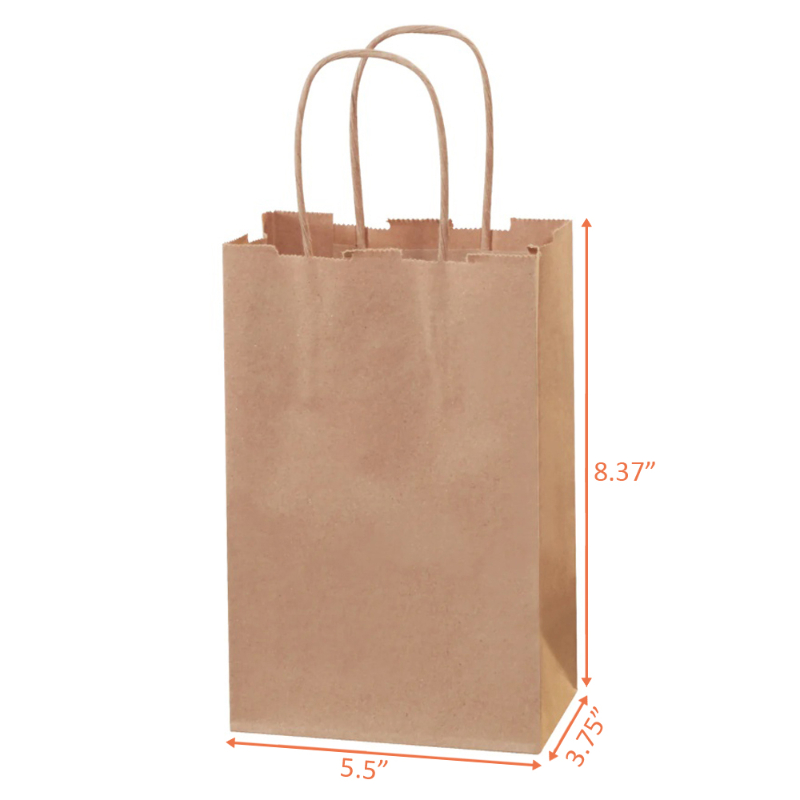 8x5 Paper Bags With Handles
