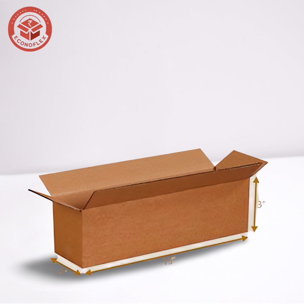 Carton Boxes 3 Ply - 13x3x3 | Upack Boxes