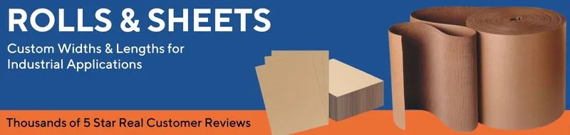 Corrugated Paper Rolls, Cardboard Sheets and Packing Paper Rolls
