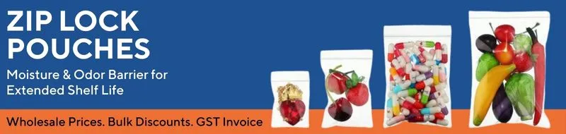 High-Quality Durable Zip Lock Bags - Reusable & Durable